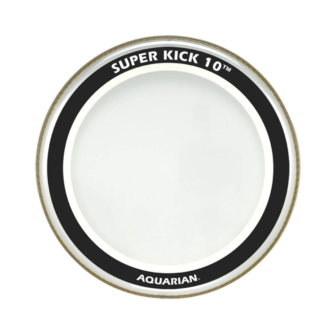 Aquarian SK10 Super Kick 10 Clear 2ply 10+10mil Bass Drum Head – DOREMi ...