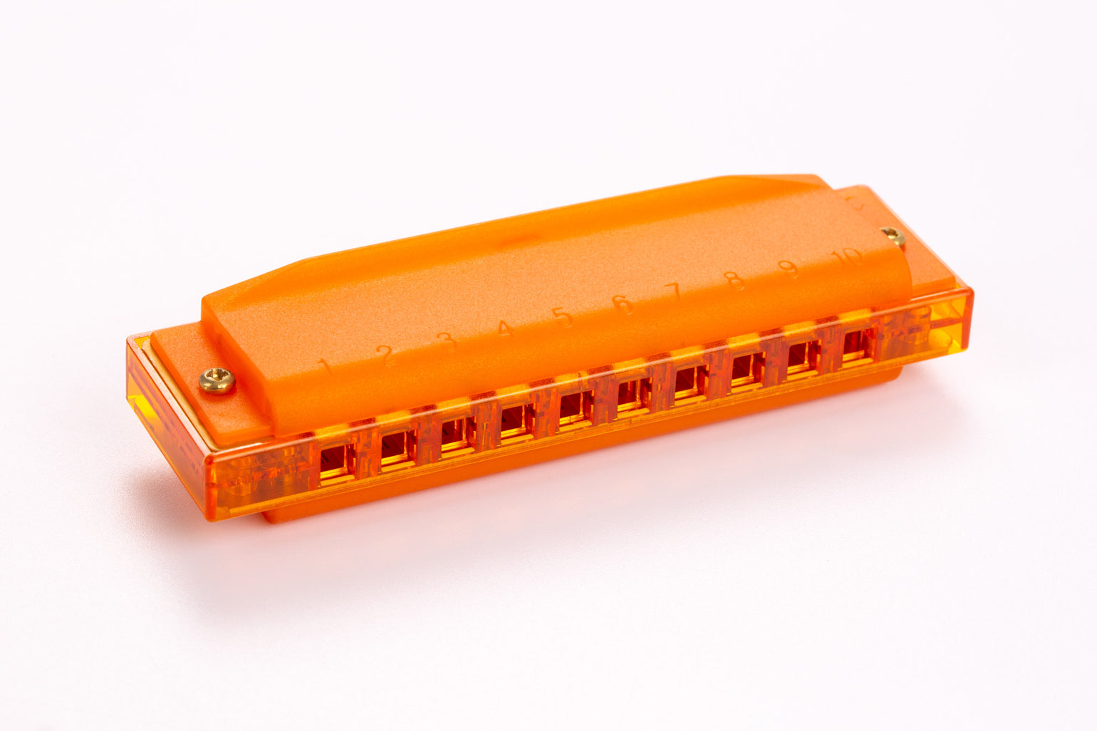 Hohner Translucent Harp 10-Hole Diatonic Harmonica – DOREMi Sound ...
