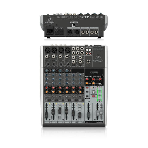 Behringer XENYX 1204USB 8-channel Analog Mixer with USB – DOREMi Sound ...