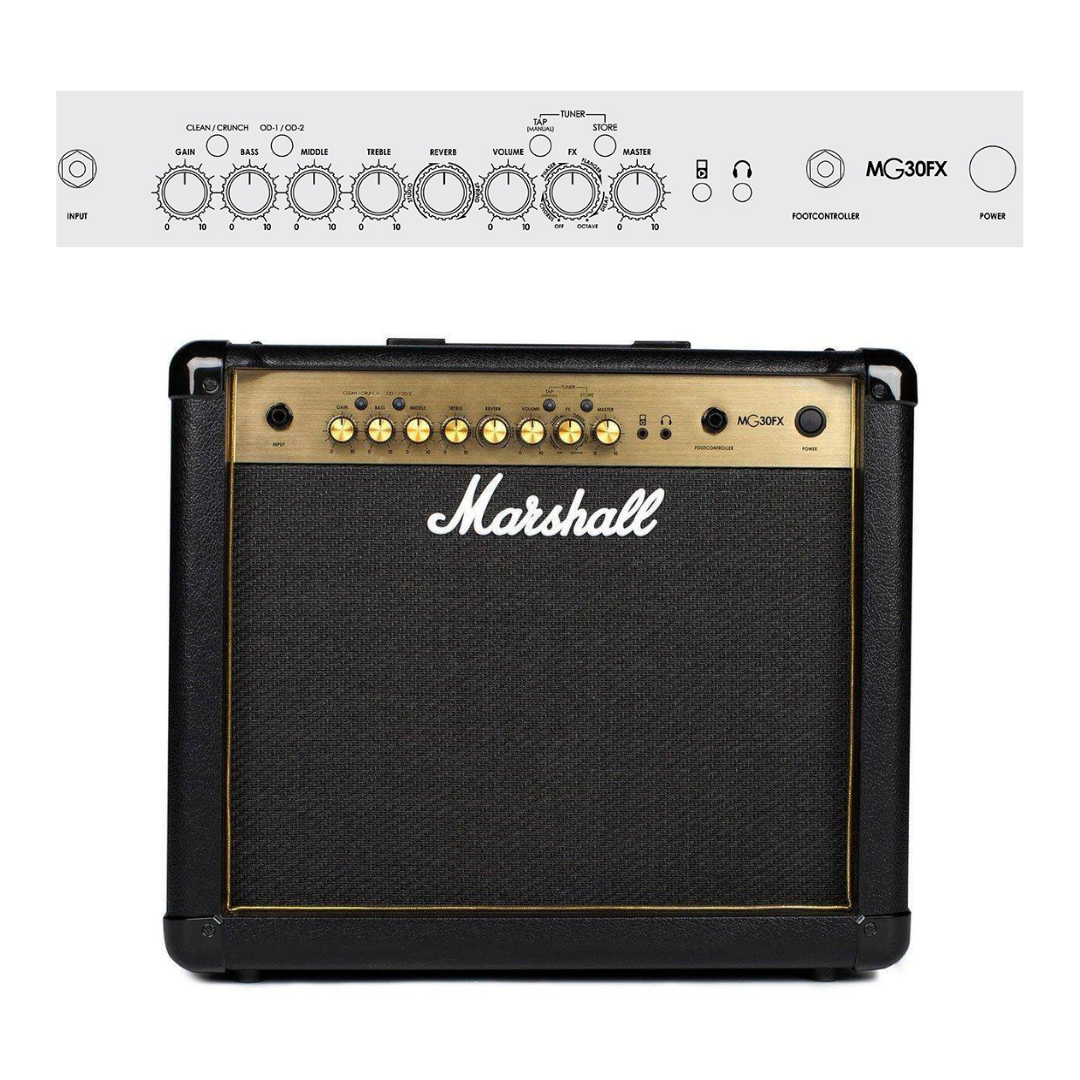 Marshall MG30GFX 30-watt 1x10" Guitar Combo Amplifier with Effects (MG ...
